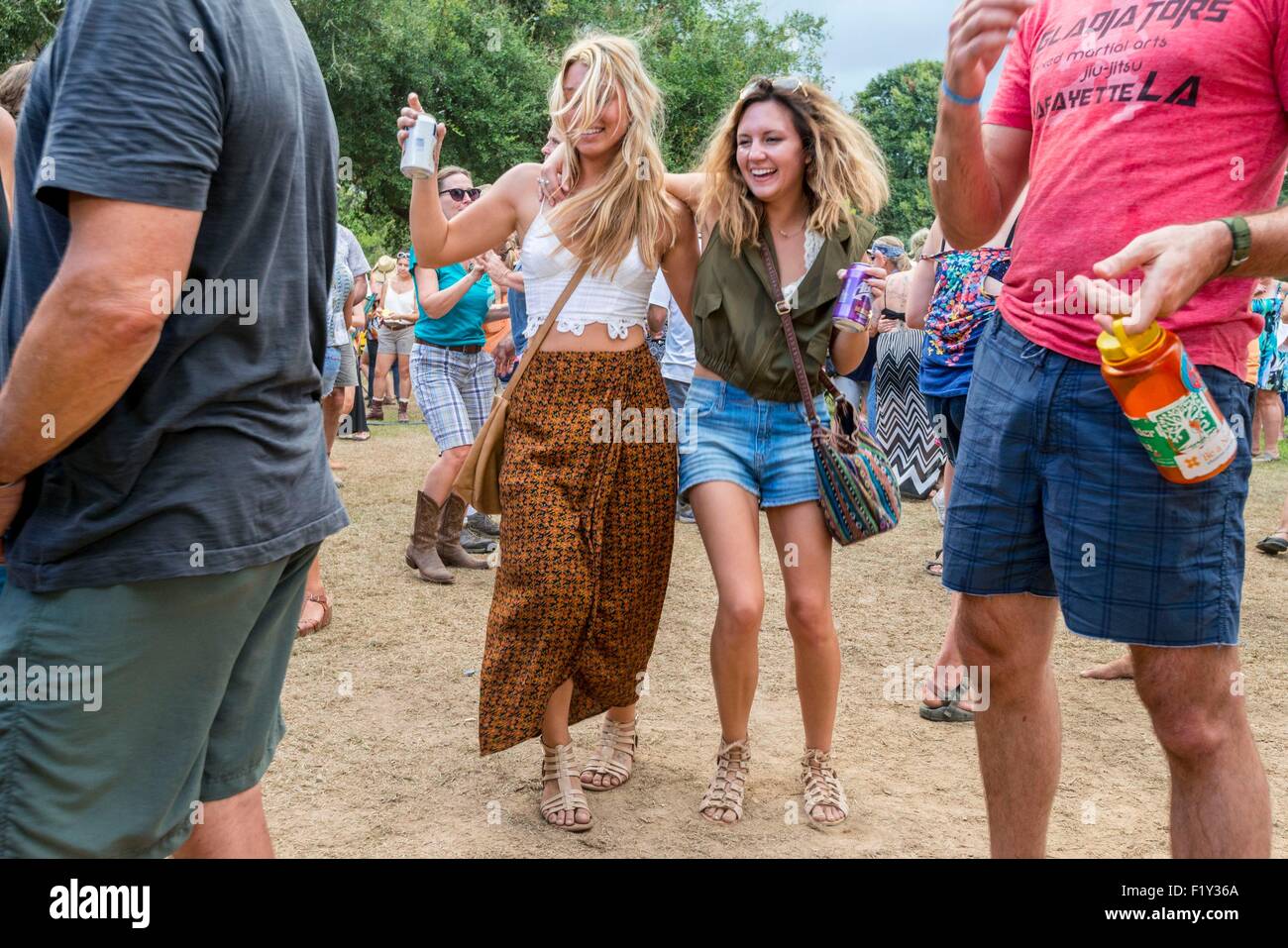united States, Louisiana, Lafayette, Acadian and Creol music festival ...