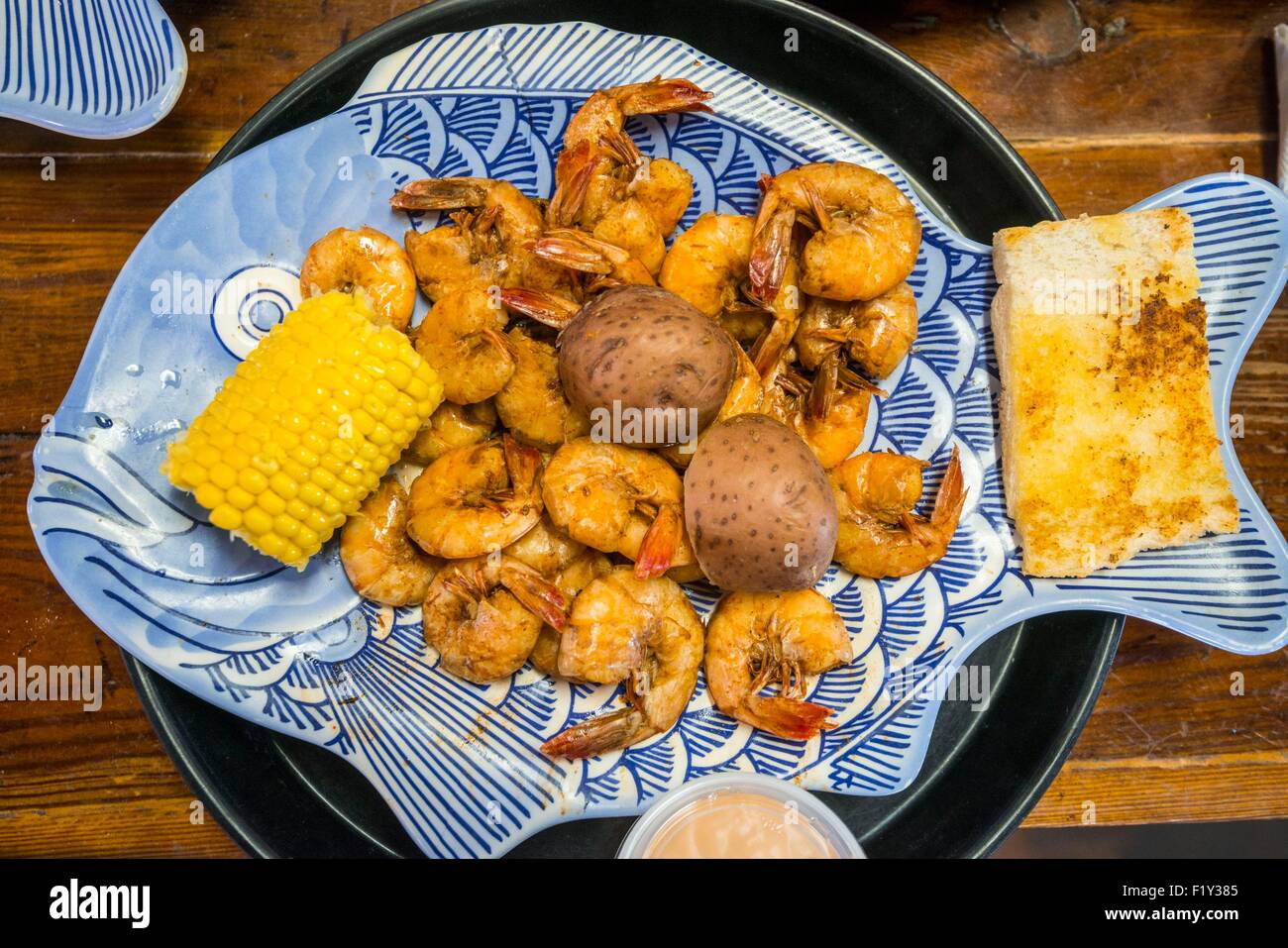 United States, Louisiana, Breaux Bridge, Crazy Bout Crawfish restaurant ...