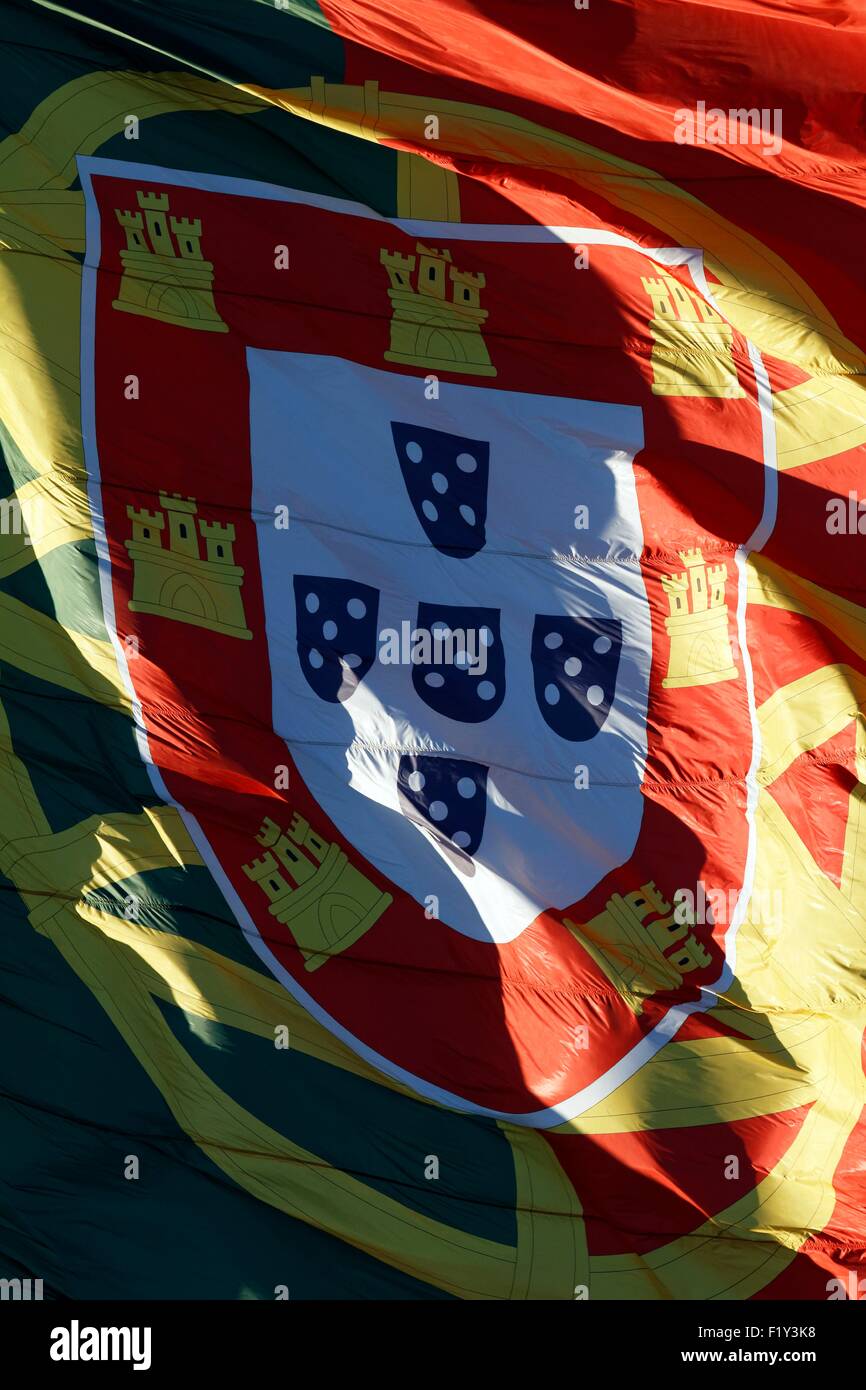 Portugal lisbon flag portugal hi-res stock photography and images - Alamy