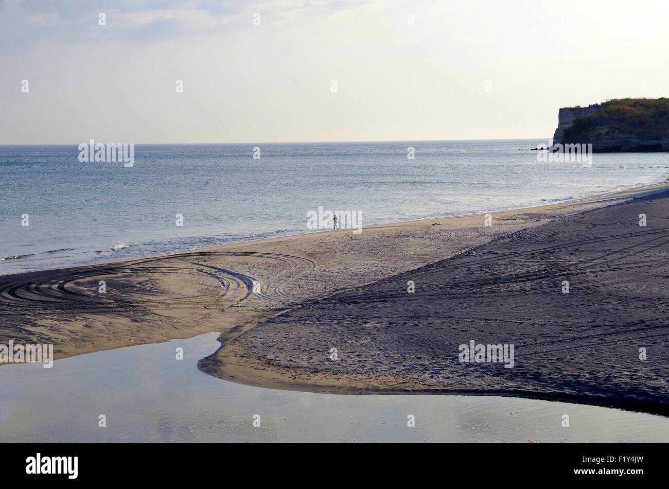 Panama, San Carlos, Playa Rio Mar, on the Pacific Coast, the ...