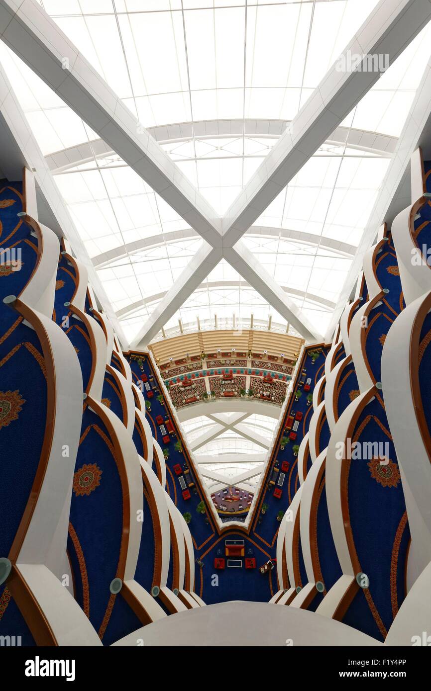Burj al arab jumeirah atrium hi-res stock photography and images - Alamy