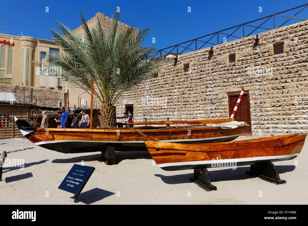 United Arab Emirates, Dubai, Bur Dubai, Dubai Museum, Al-Fahidi fort ...