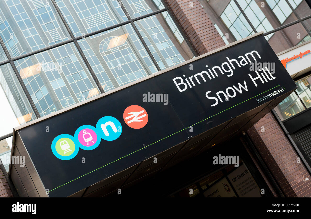 Snow Hill station, Birmingham Stock Photo - Alamy