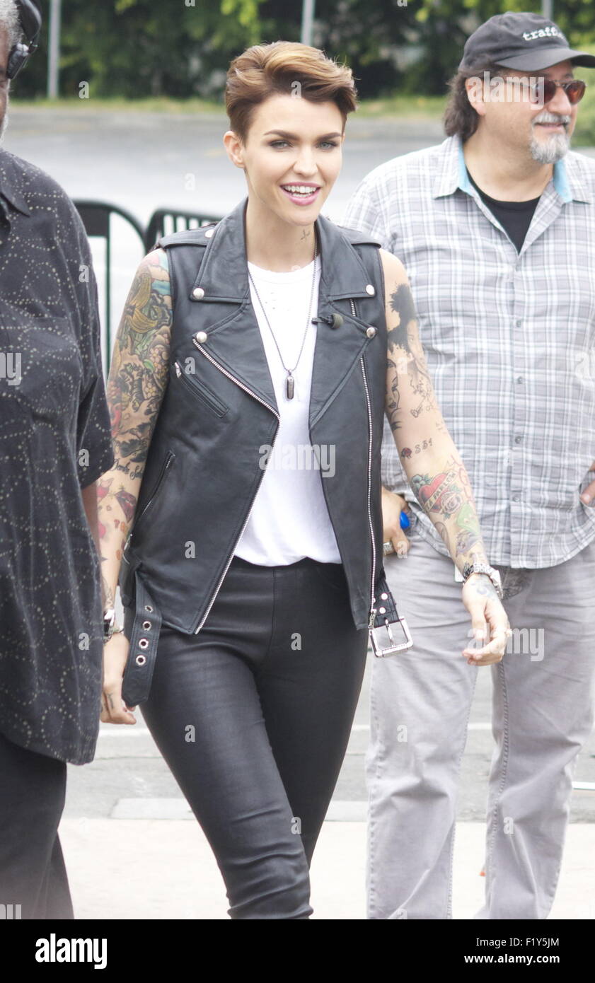 Ruby Rose appears on 'Extra' Featuring: Ruby Rose Where: Los Angeles ...