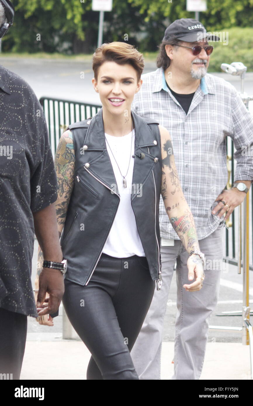 Ruby Rose appears on 'Extra' Featuring: Ruby Rose Where: Los Angeles ...