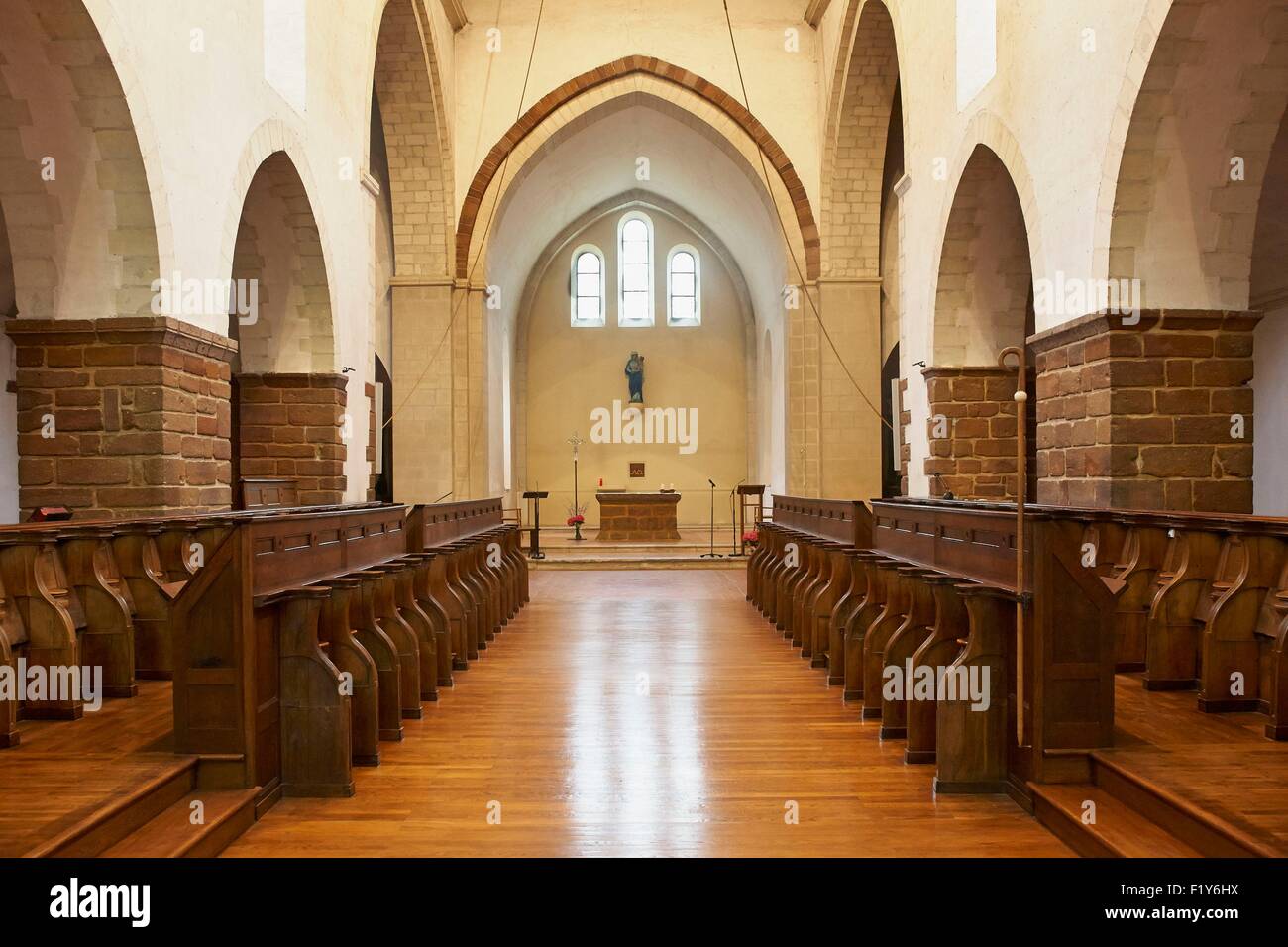 France, Loire Atlantique, La Meilleraye de Bretagne, Notre Dame de ...