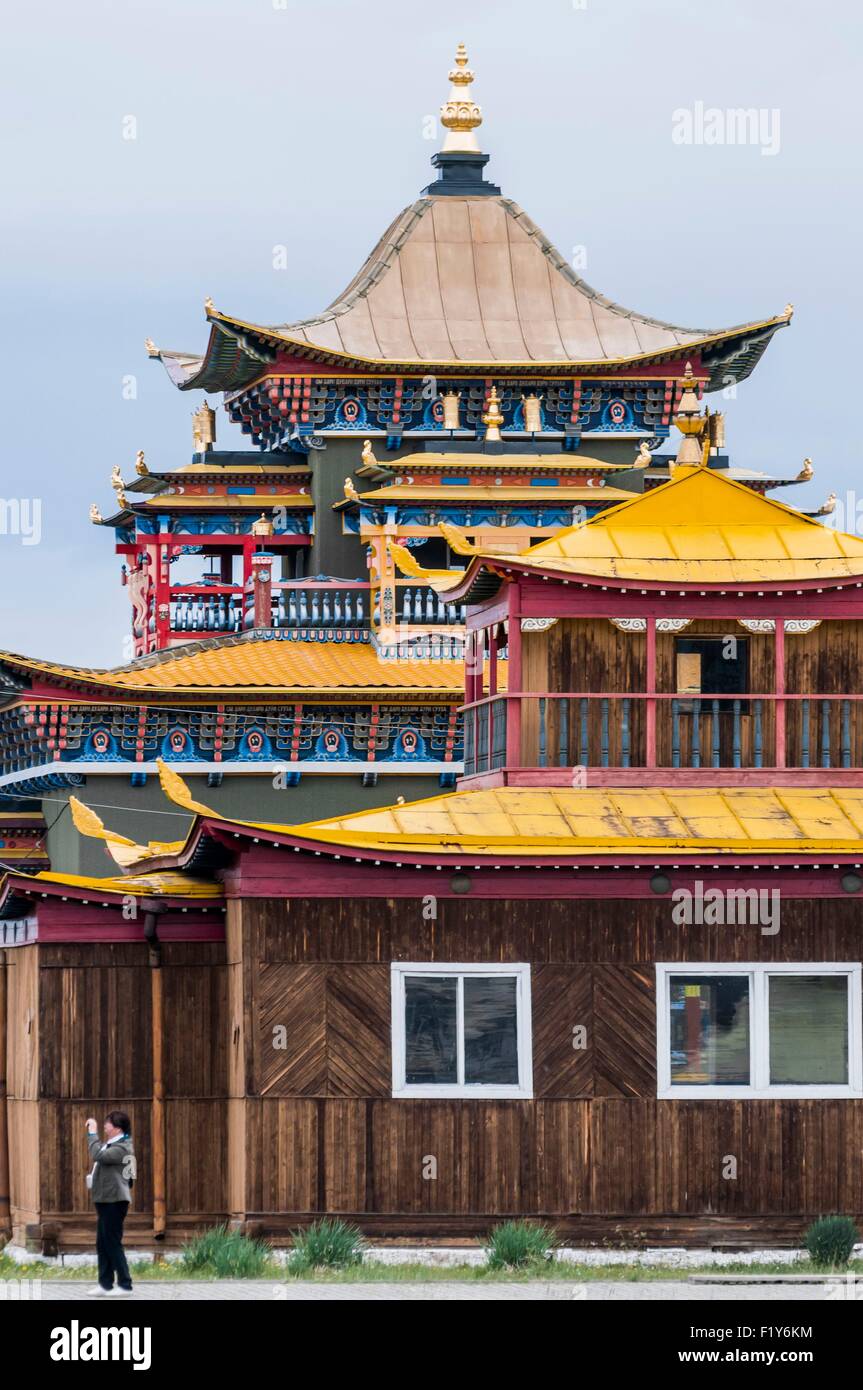 Russia, Siberia, Republic of Buryatia, Ulan-Ude, Datsan Buddhist ...