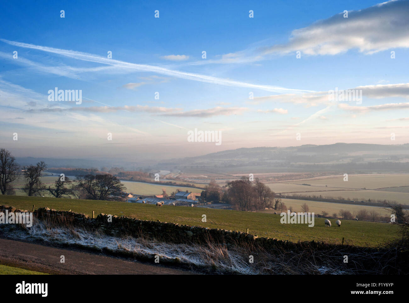 Scenic view tyne valley hi-res stock photography and images - Alamy