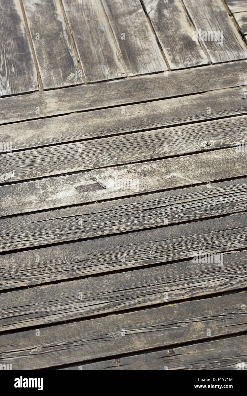 a walkway made of wooden boards Stock Photo - Alamy