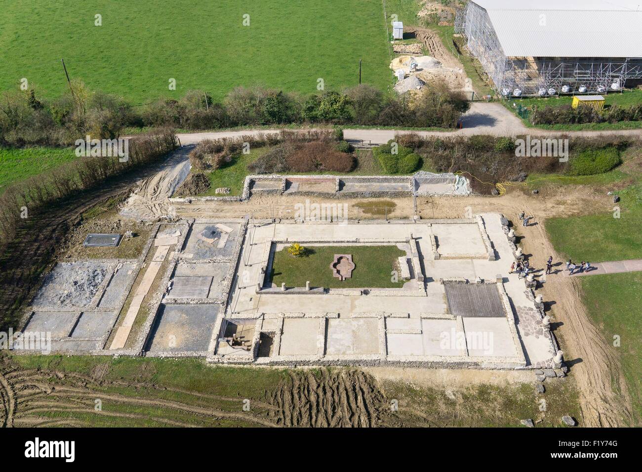 Roman archaeological site la hi-res stock photography and images - Alamy