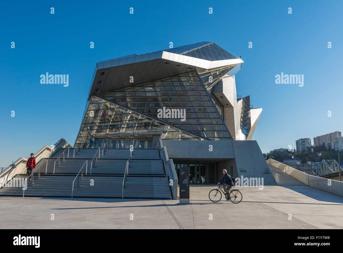 France, Rhone, Lyon, La Confluence district south of the Presqu'ile ...