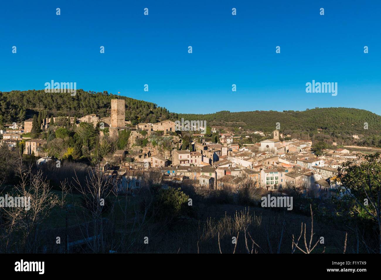 Medieval medieval village 12th century hi-res stock photography and ...