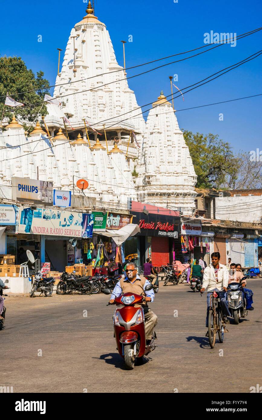 India, Rajasthan state, the hindu temple of Shreenath Stock Photo - Alamy