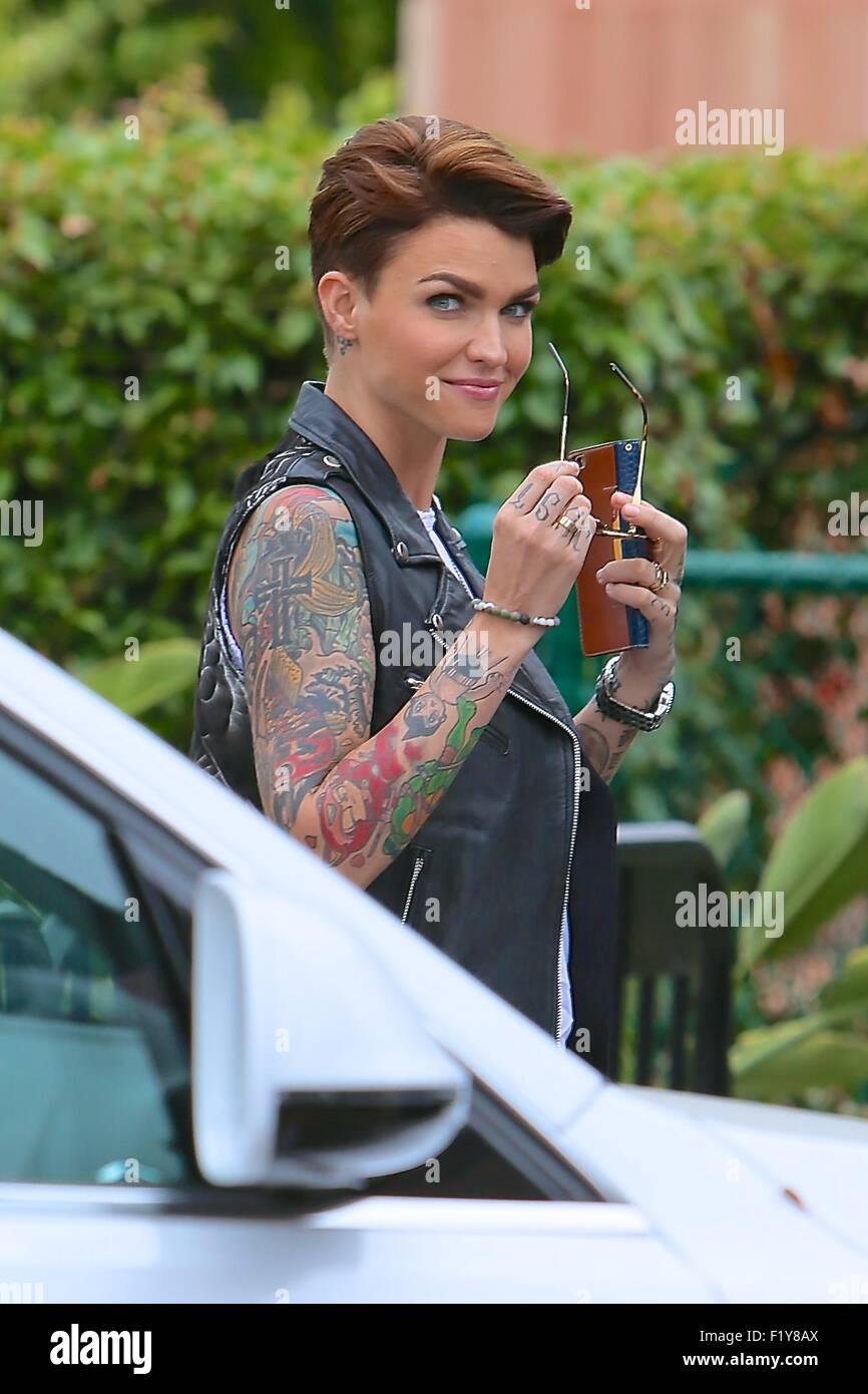 Ruby Rose appears on 'Extra' Featuring: Ruby Rose Where: Los Angeles ...