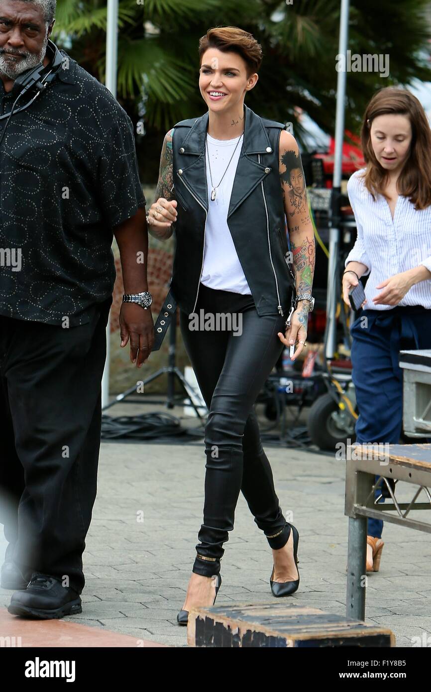 Ruby Rose appears on 'Extra' Featuring: Ruby Rose Where: Los Angeles ...