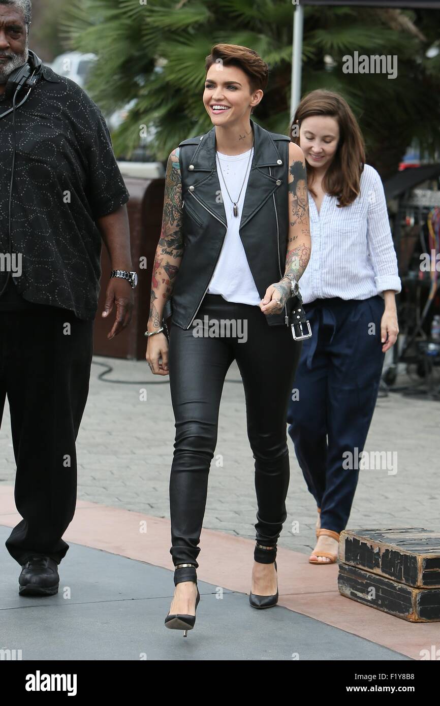 Ruby Rose appears on 'Extra' Featuring: Ruby Rose Where: Los Angeles ...