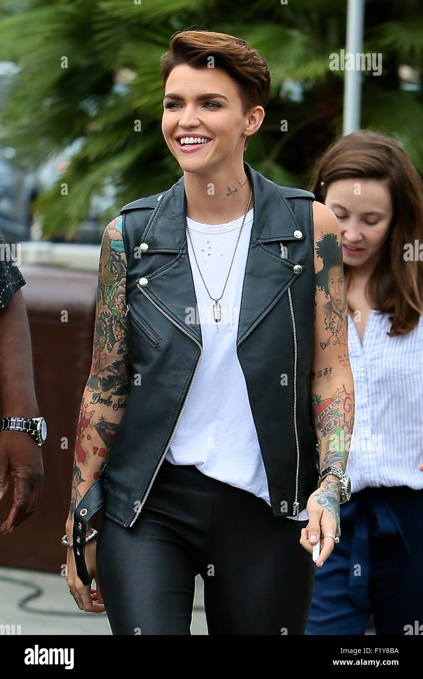 Ruby Rose appears on 'Extra' Featuring: Ruby Rose Where: Los Angeles ...