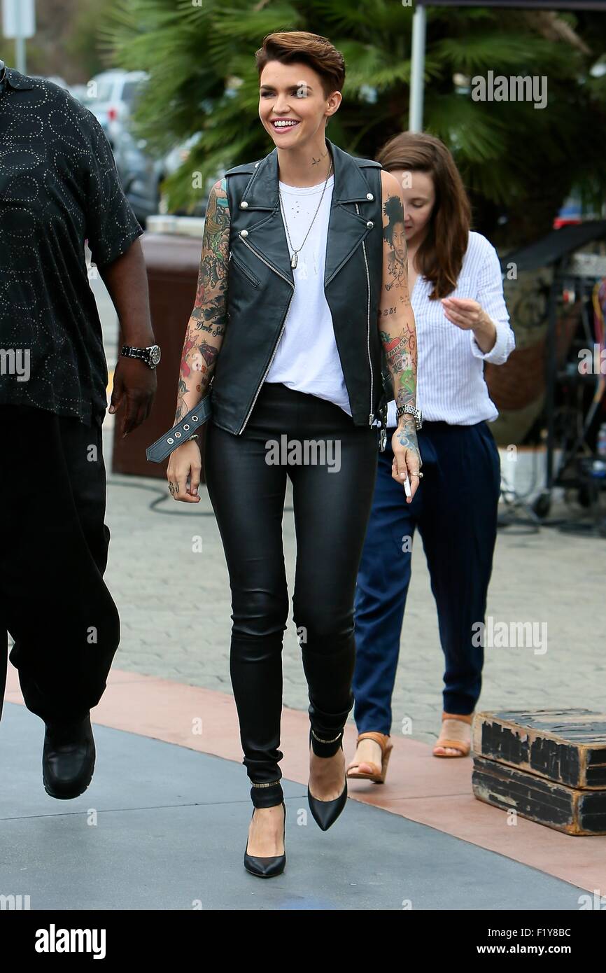 Ruby Rose appears on 'Extra' Featuring: Ruby Rose Where: Los Angeles ...
