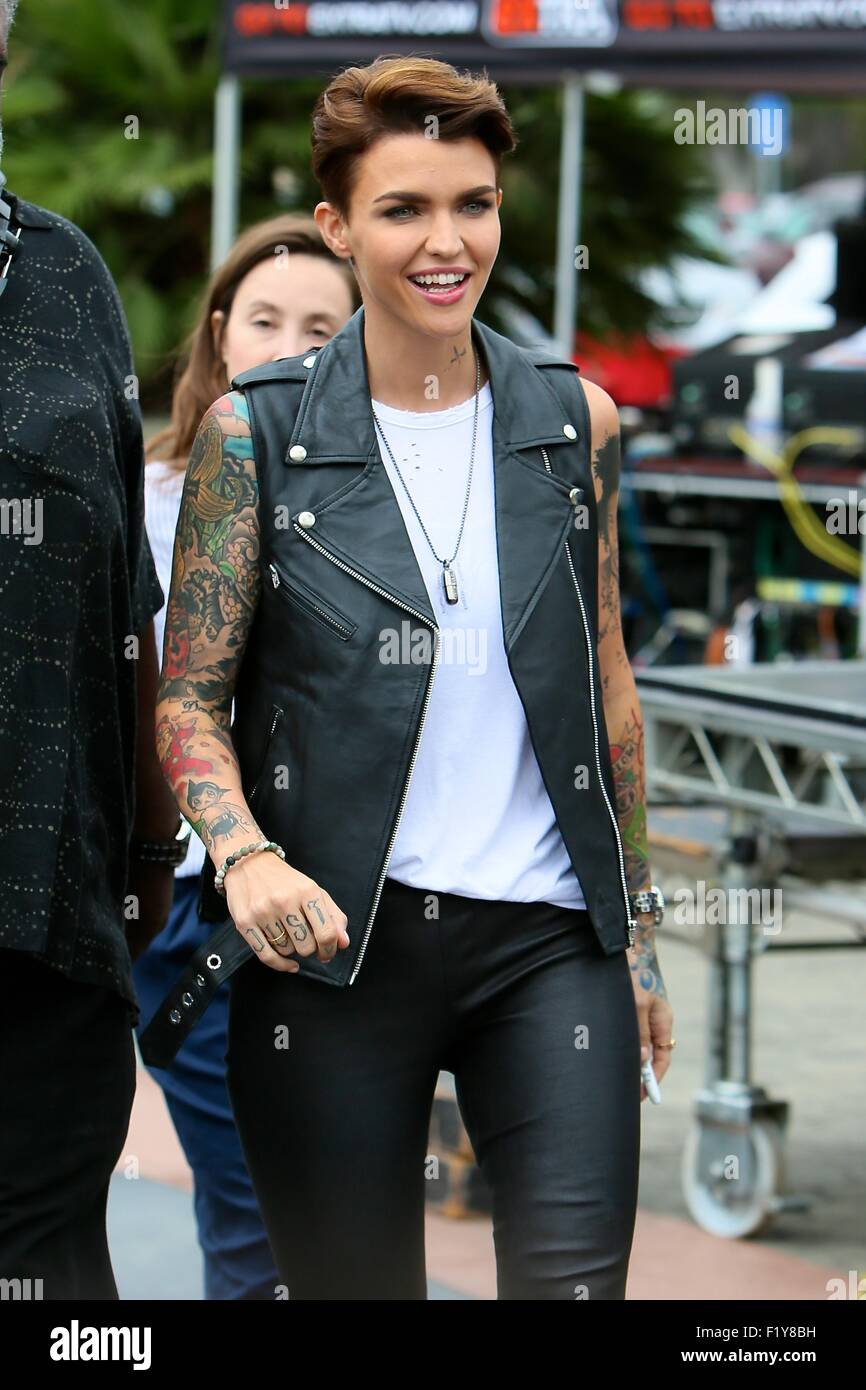 Ruby Rose appears on 'Extra' Featuring: Ruby Rose Where: Los Angeles ...
