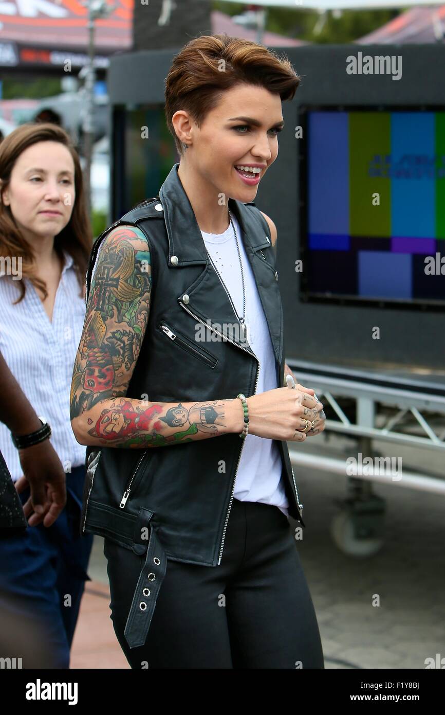 Ruby Rose appears on 'Extra' Featuring: Ruby Rose Where: Los Angeles ...