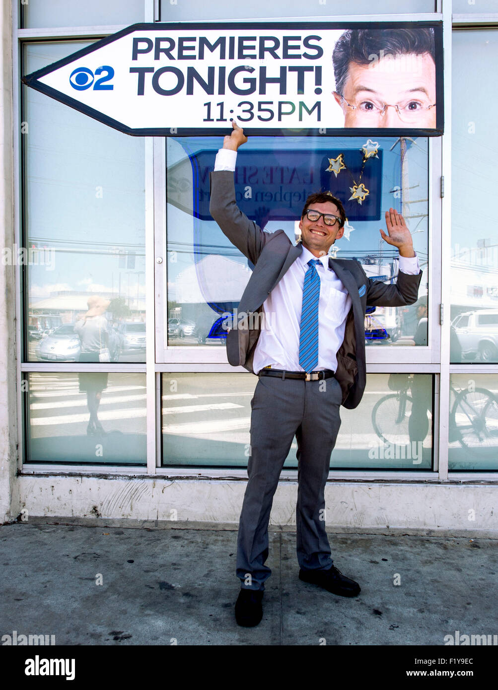 Los Angeles, California, USA. 08th Sep, 2015. AArow Advertising sign ...