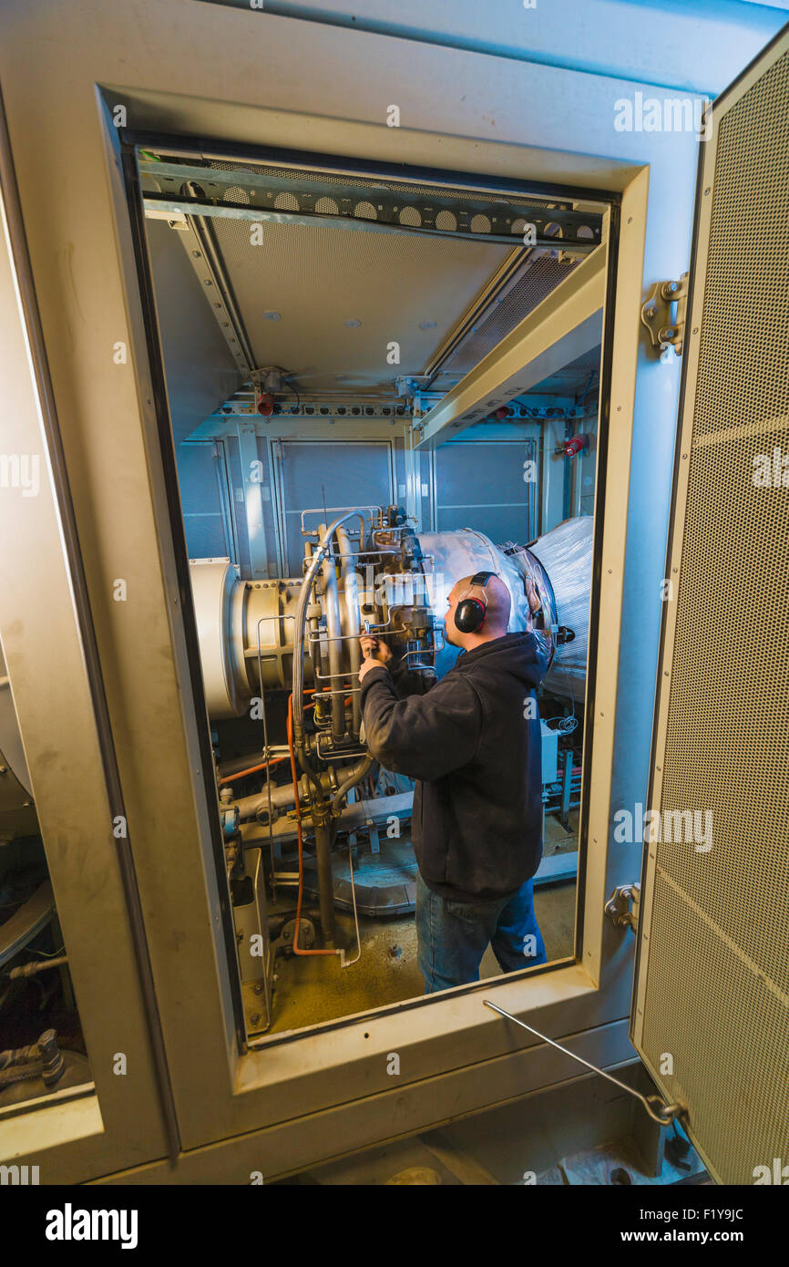 Gas turbine power electrical generator hi-res stock photography and ...