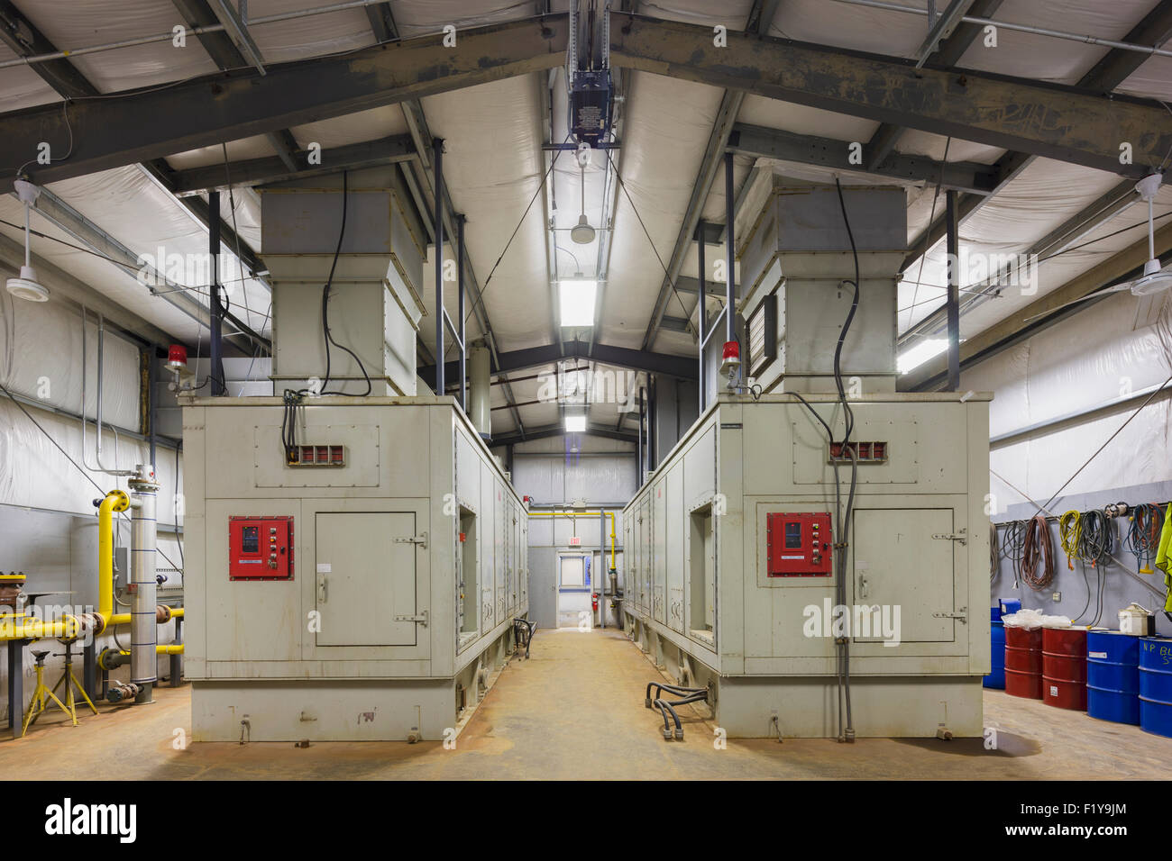 Generator,Alaska,Power Plant,Prudhoe Bay Stock Photo - Alamy