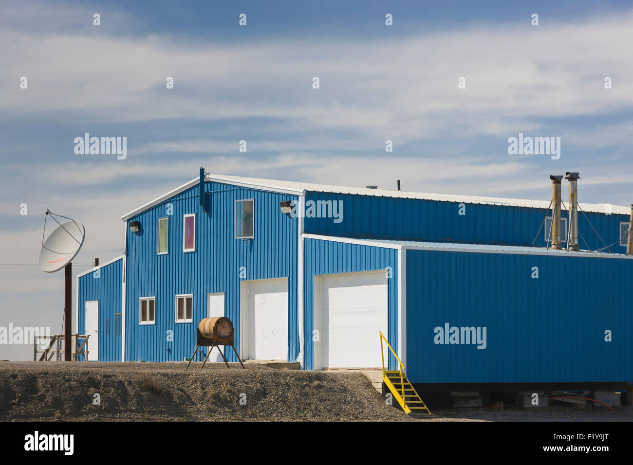 Building,Alaska,Power Plant,Prudhoe Bay Stock Photo - Alamy