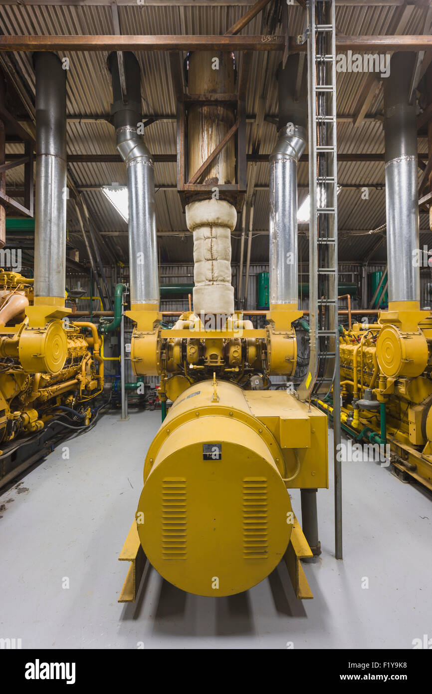 Turbine diesel generator hi-res stock photography and images - Alamy