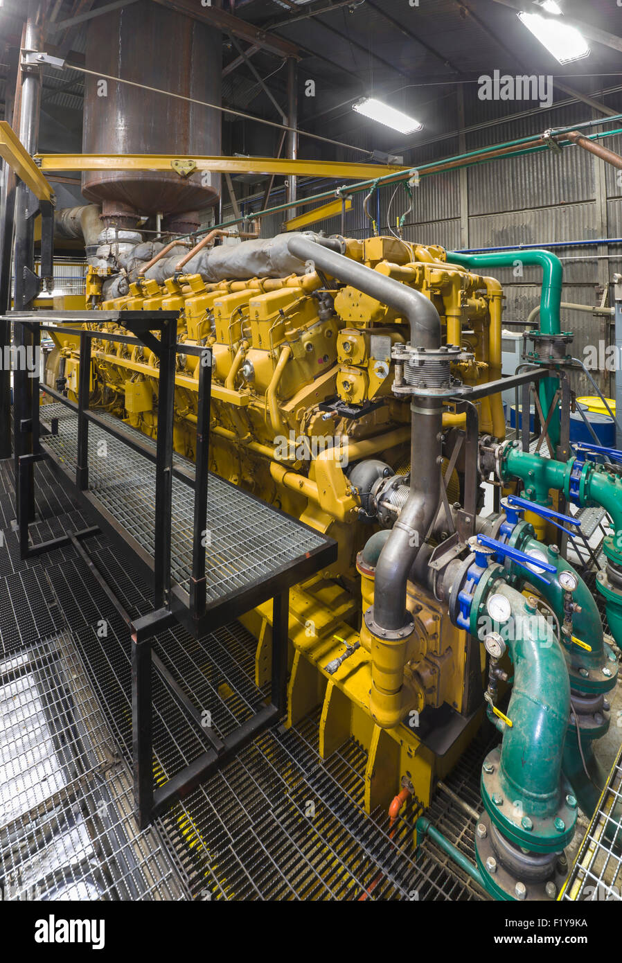 Generator,Alaska,Power Plant,Prudhoe Bay Stock Photo - Alamy