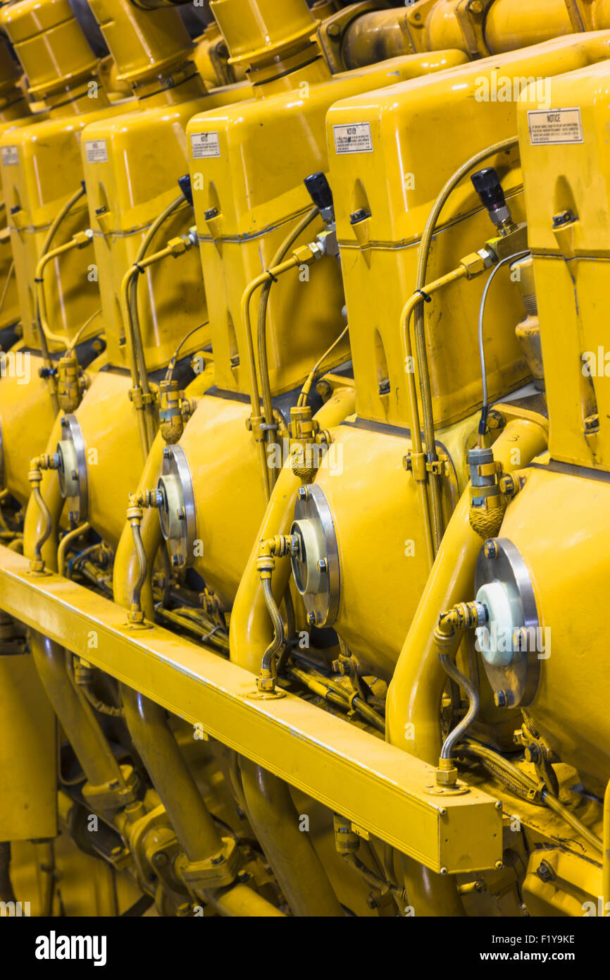 Generator,Alaska,Close,Power Plant,Prudhoe Bay Stock Photo - Alamy