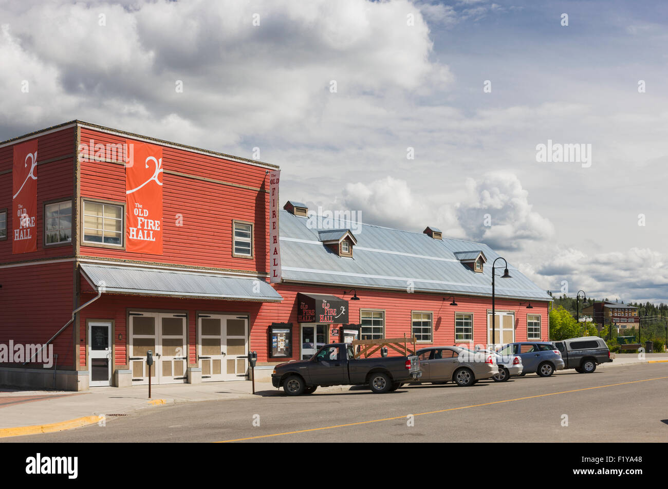 Canada,Yukon,Whitehorse,Old Fire Hall Stock Photo - Alamy