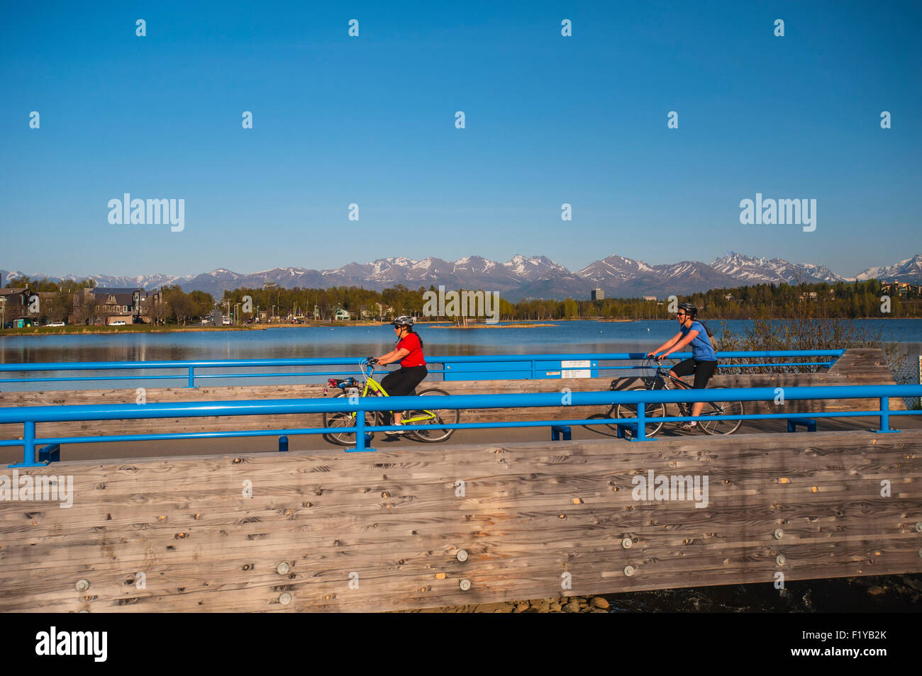 Alaska bridge trail hi-res stock photography and images - Alamy