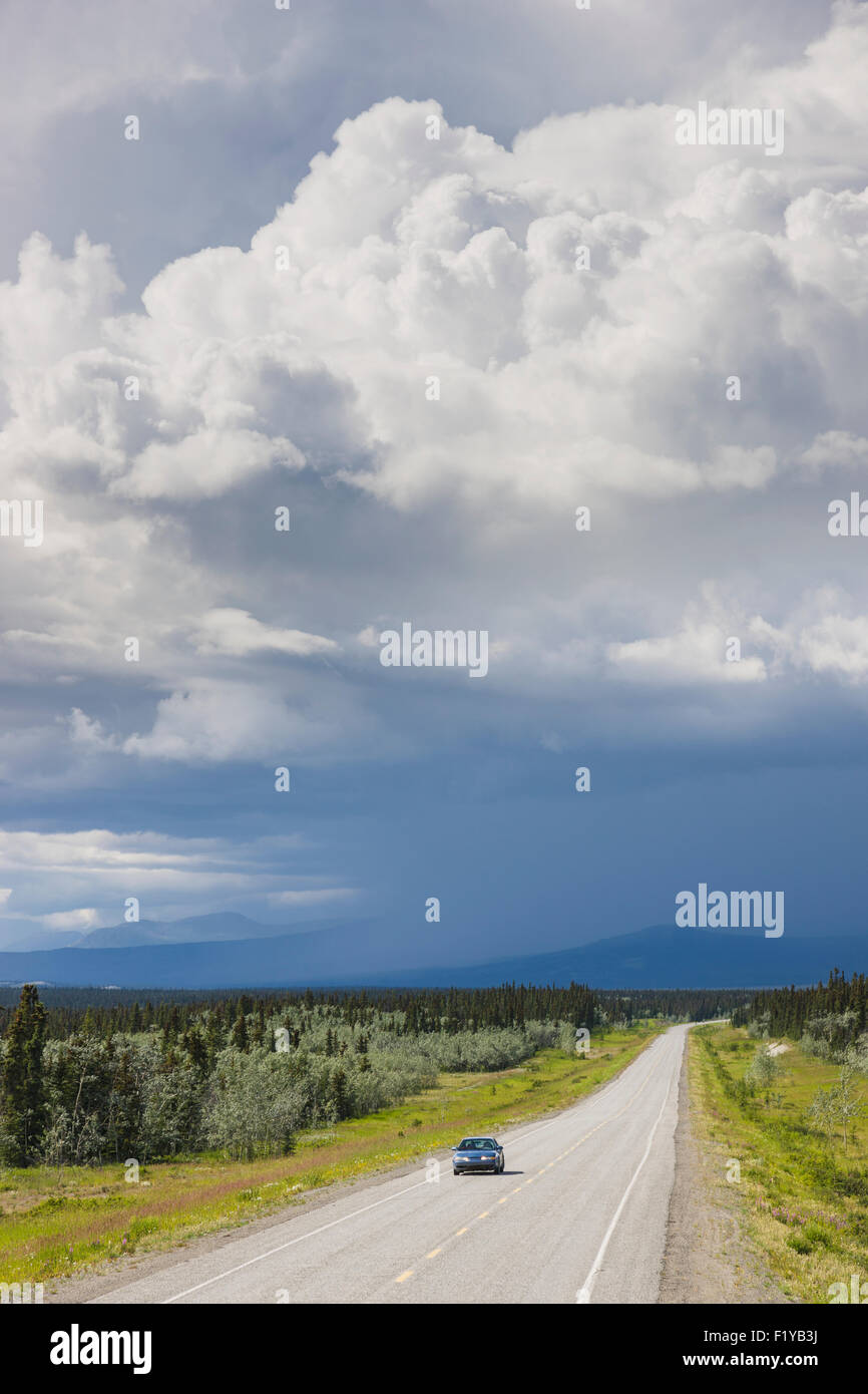 Alaska highway driving haines hi-res stock photography and images - Alamy
