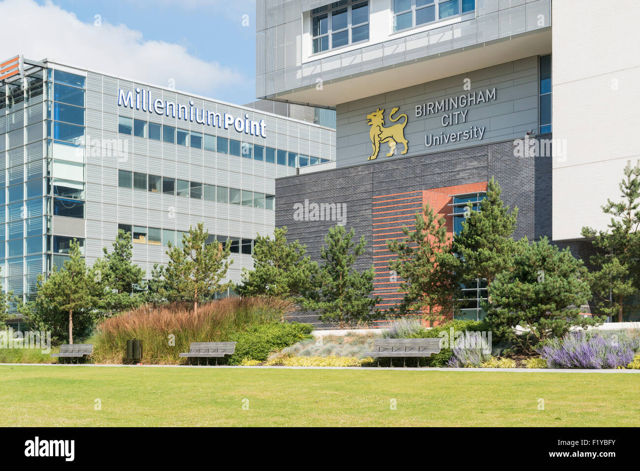 The Parkside building, Birmingham City University, Birmingham Stock ...