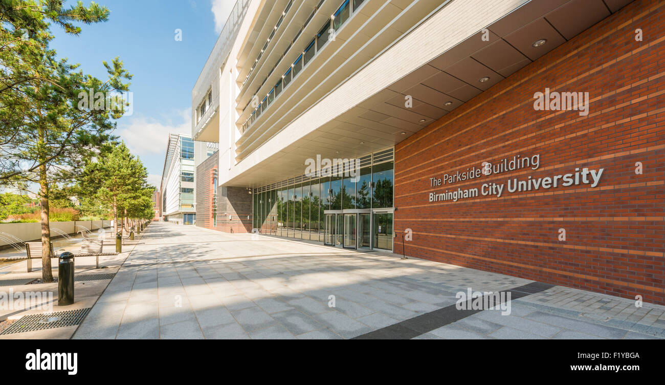 The Parkside building, Birmingham City University, Birmingham Stock ...