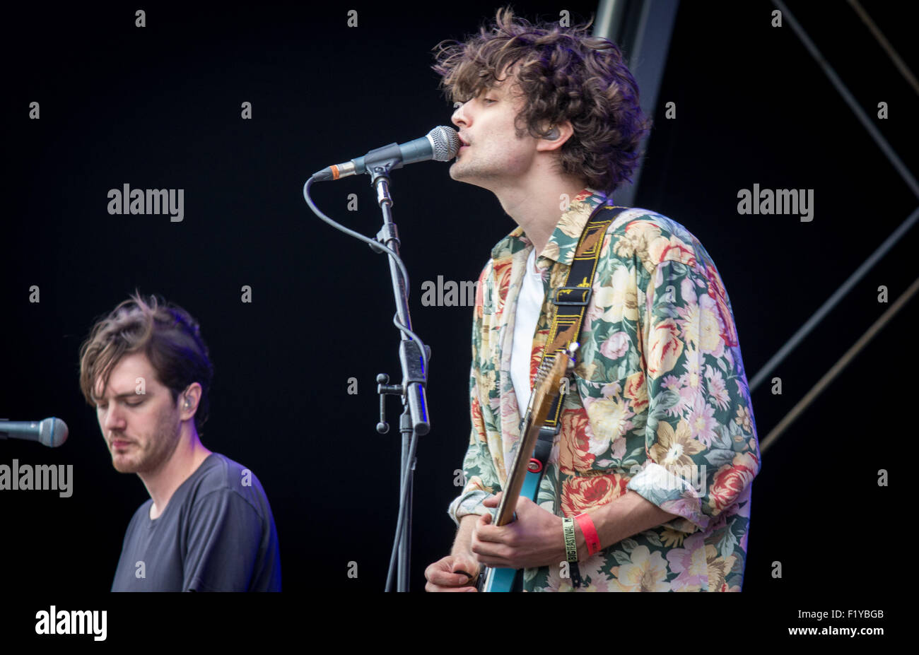 Flyte playing at Victorious Festival 2015 Stock Photo - Alamy