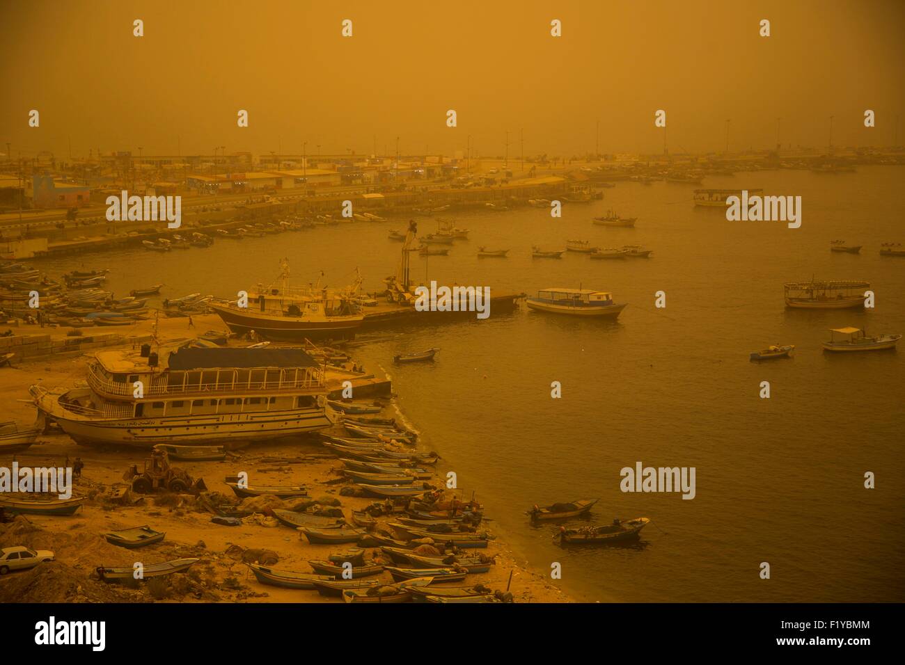 Gaza Strip. 8th Sep, 2015. A general view photo shows a part of Gaza ...