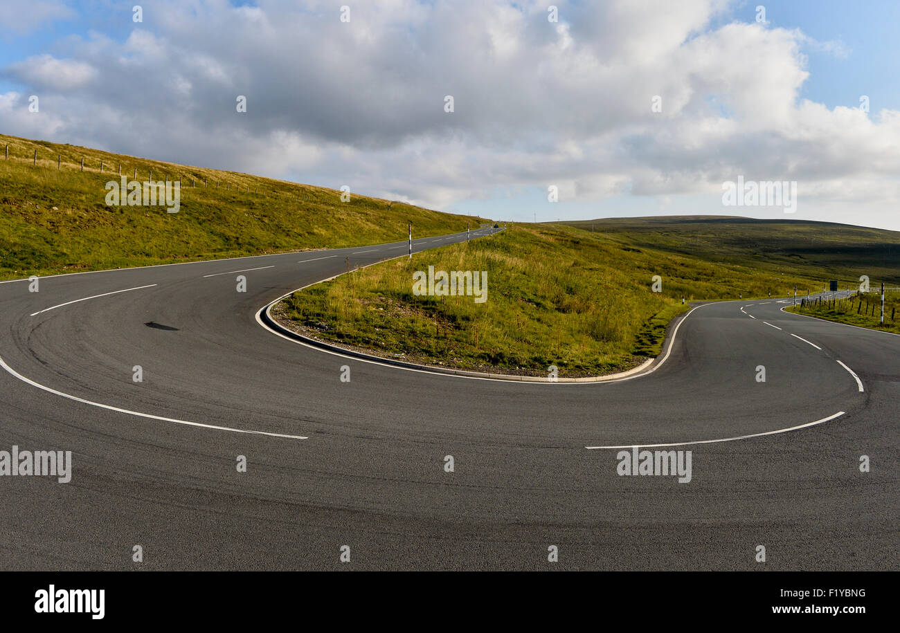 Cumbria prepares for Stage Five of the Tour of Britain Cycle Race. The ...