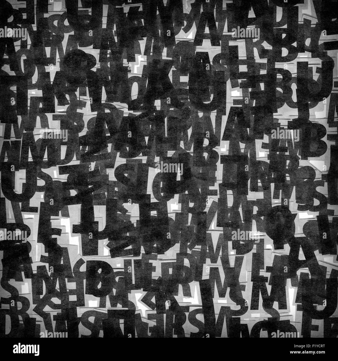 Newspaper magazine collage grunge hi-res stock photography and images ...