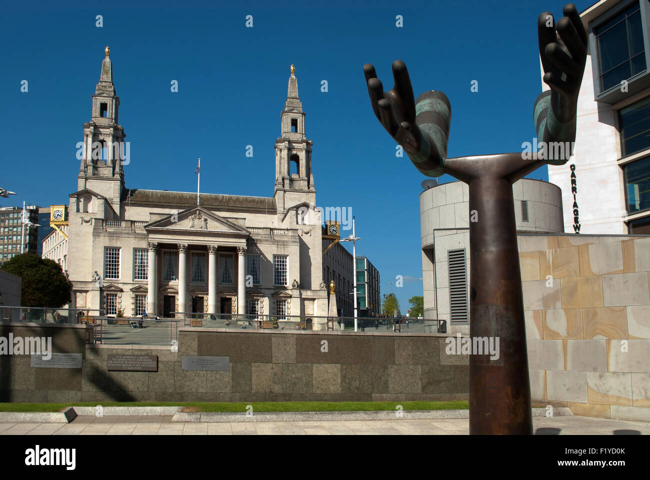 Millennium Square, Leeds Stock Photo - Alamy