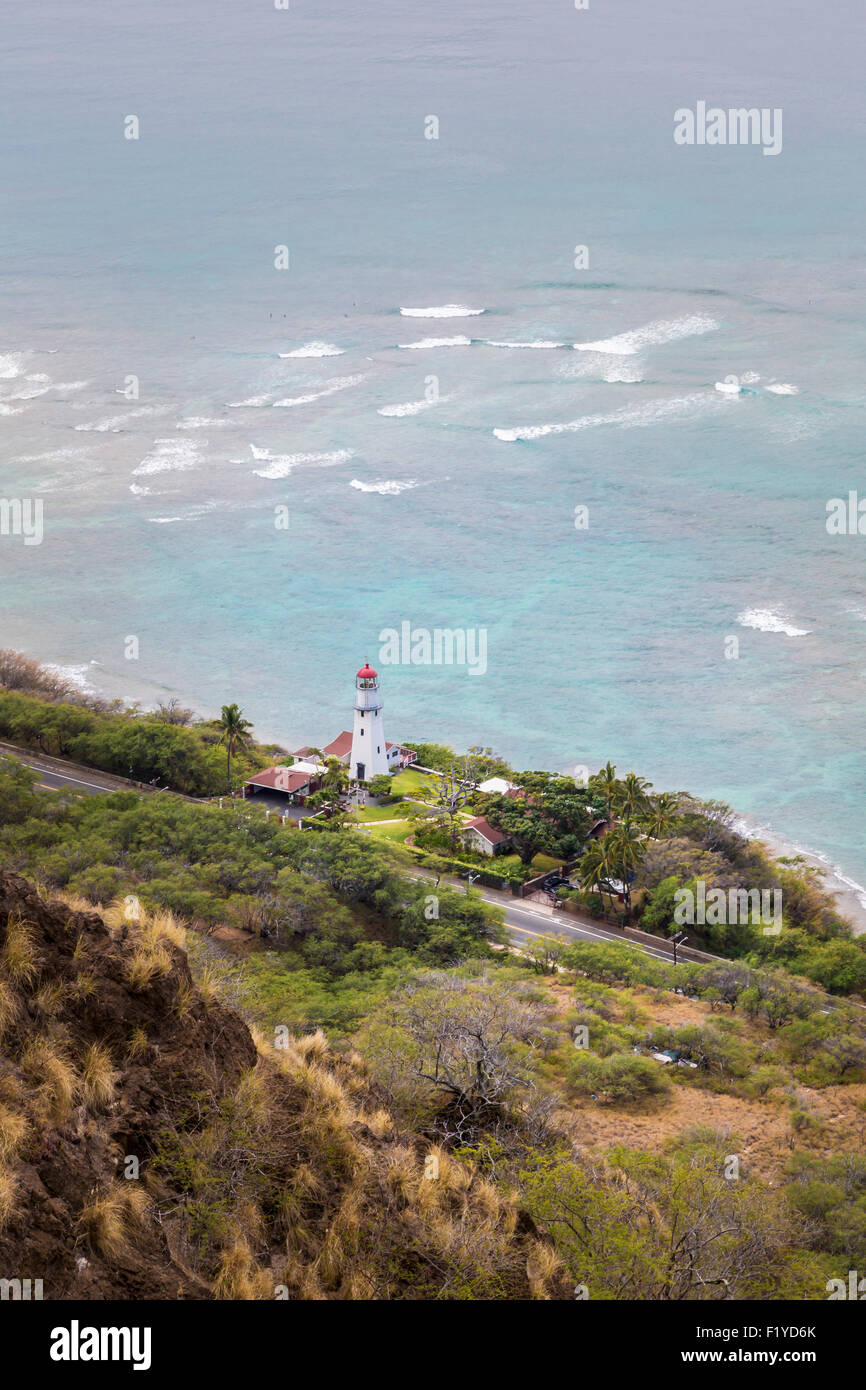 Diamond head lighthouse hi-res stock photography and images - Alamy
