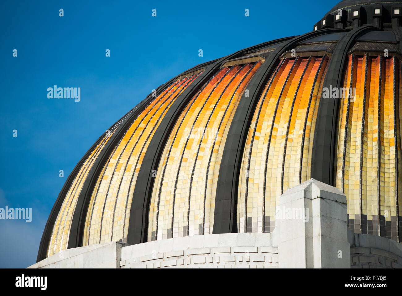 Palacio De Bellas Artes Tiled Dome Mexico City // MEXICO CITY, Mexico ...