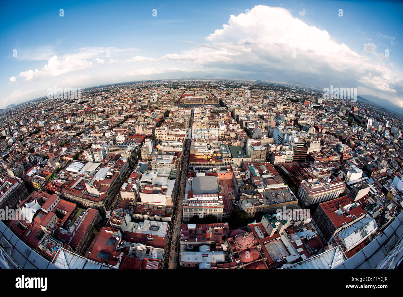 MEXICO CITY, Mexico — An aerial view of Mexico City, showcasing the ...