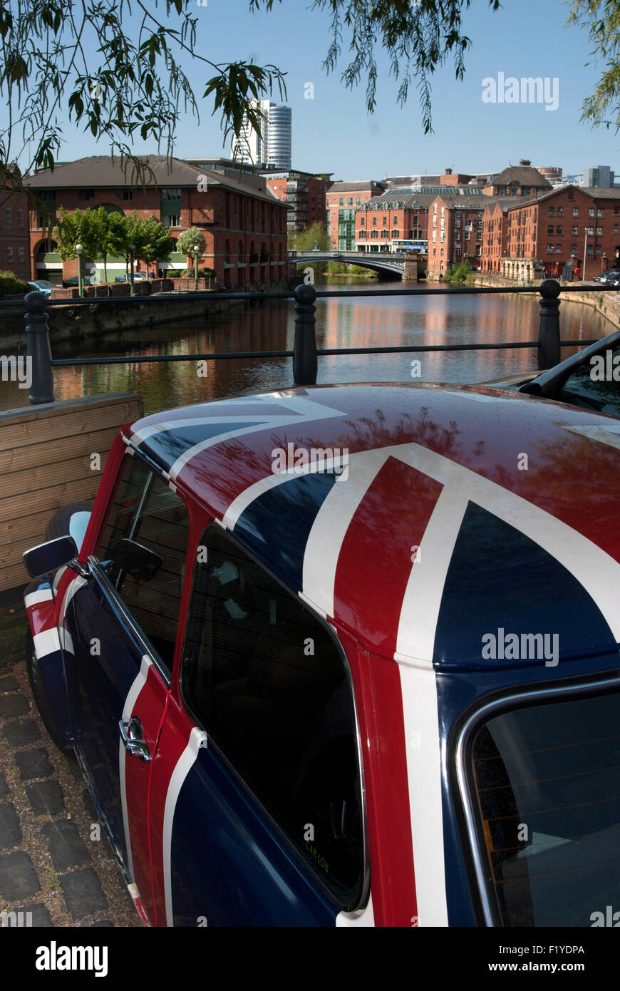 Union Jack Mini, Leeds Stock Photo - Alamy