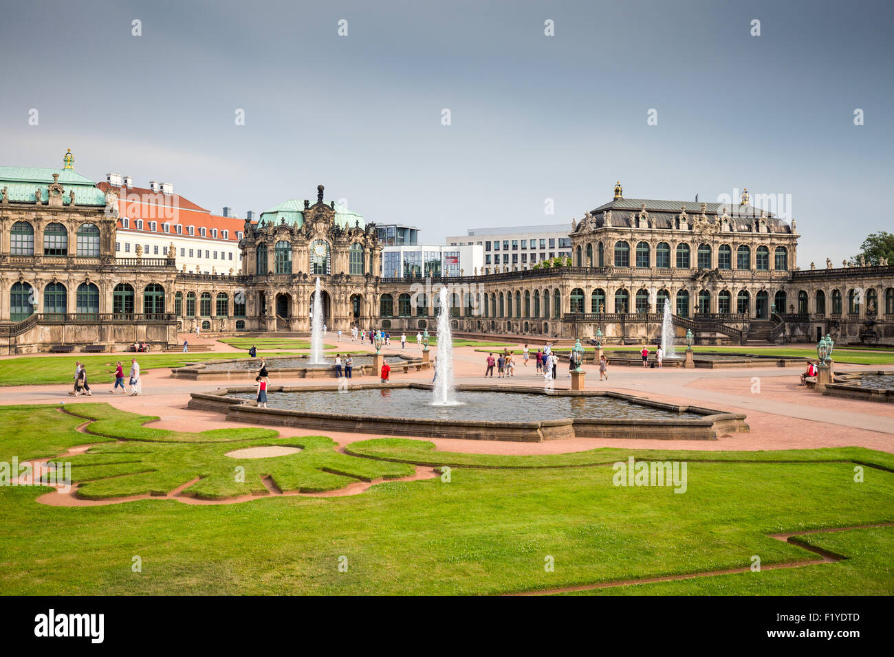 The dresden porcelain collection porzellansammlung hi-res stock ...