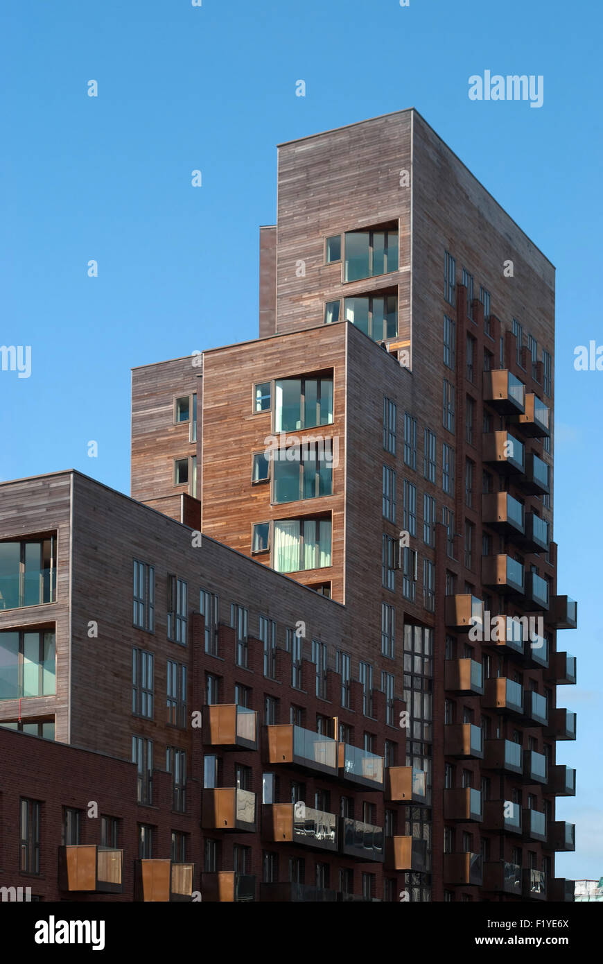 Modern flats, Leeds Stock Photo - Alamy