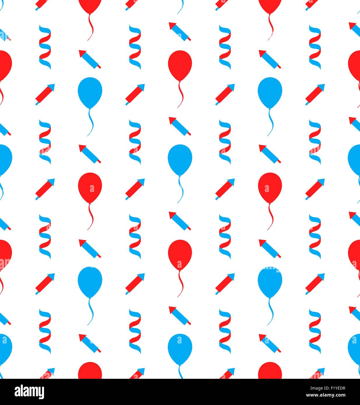 Seamless Texture for Independence Day of America Stock Vector Image ...