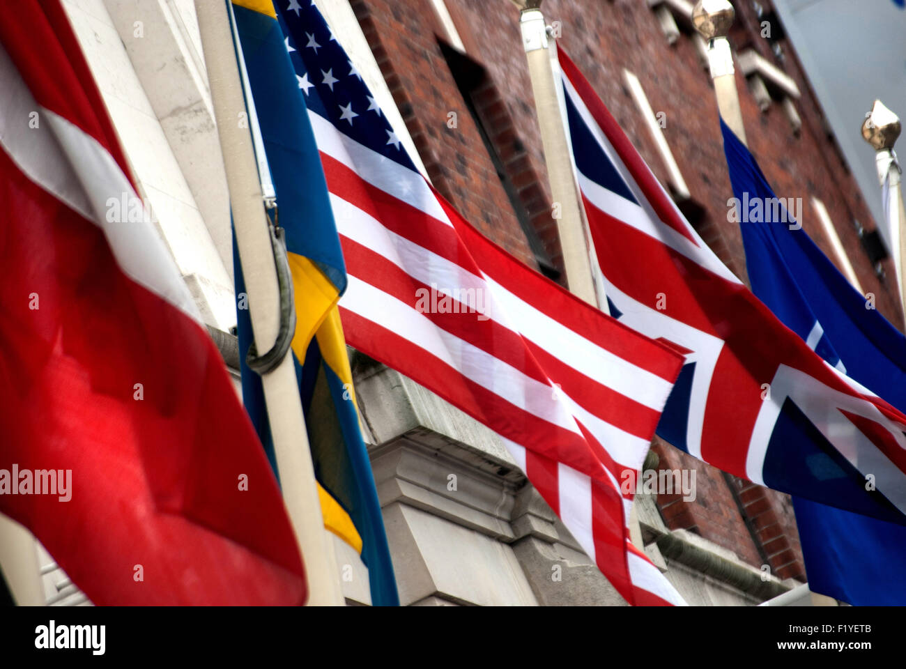 Unity of national flags hi-res stock photography and images - Alamy