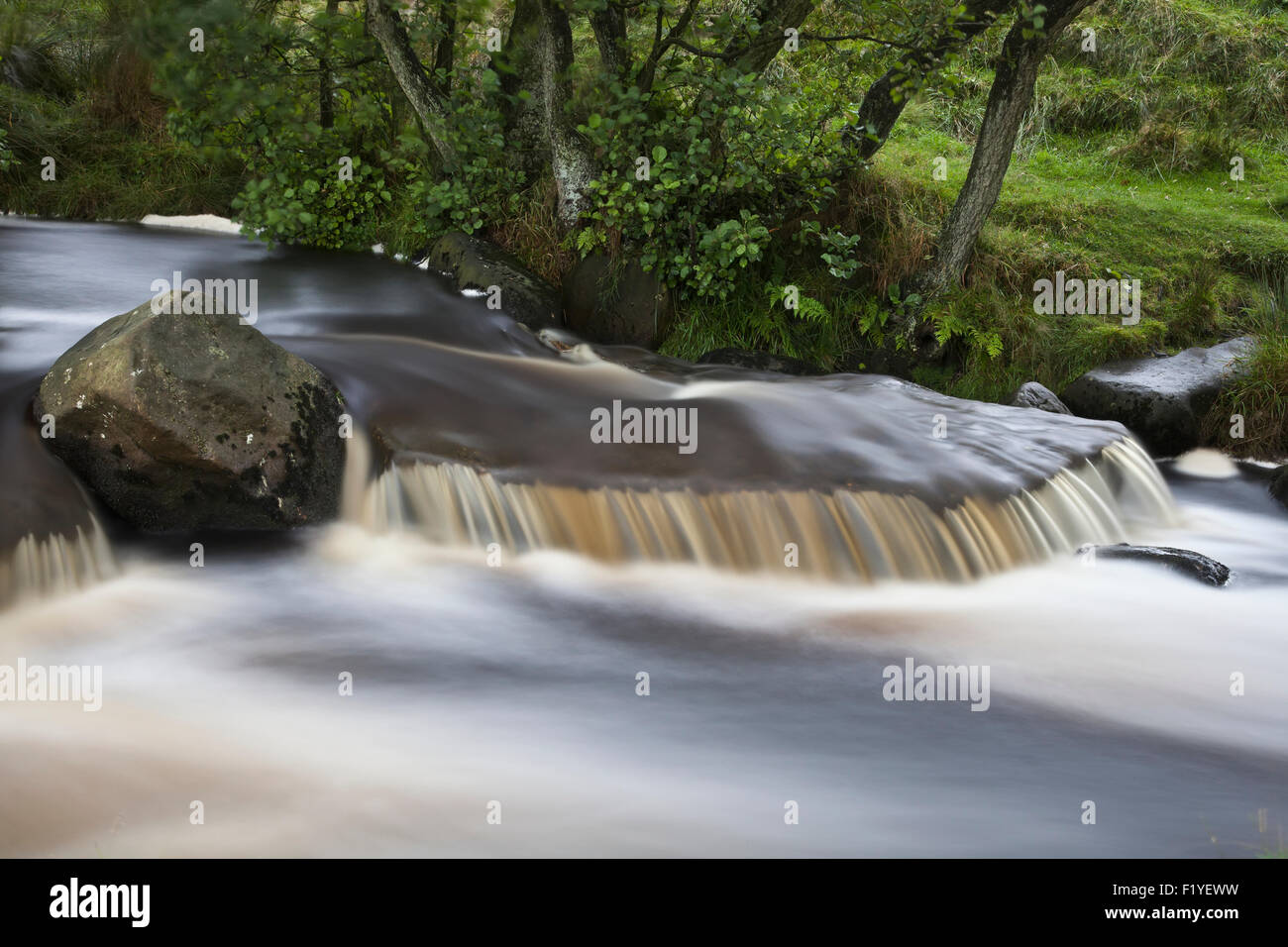 Flowing,Burbage Brook,England,Peak District Stock Photo - Alamy